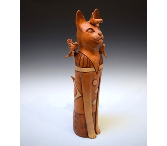 Childhood's End Gallery | "Bastet I" - Susan Aurand | Olympia, WA Fine ...