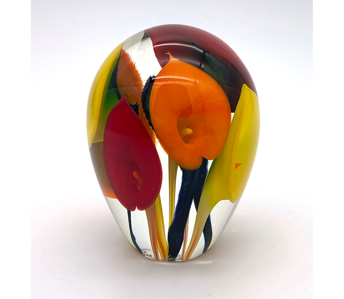 Childhood's End Gallery | Scott Bayless Calla Lily paperweight ...