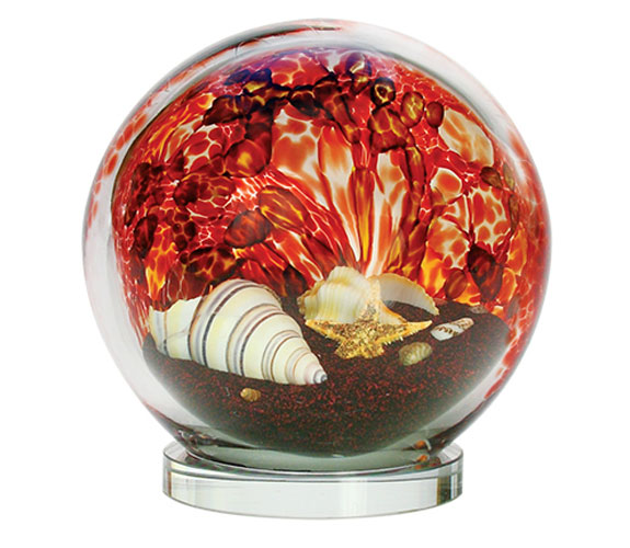 Childhood's End Gallery | Volcano Sand Globe by Glass Eye Studio ...