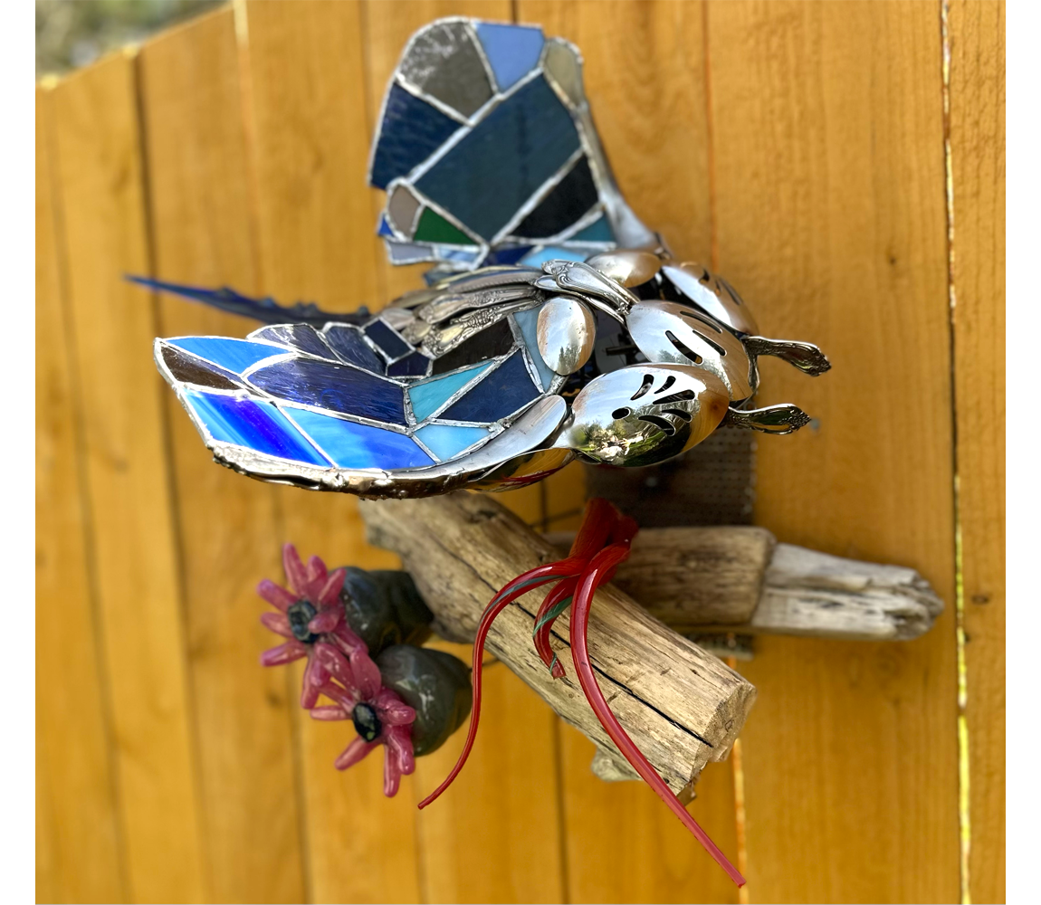 Childhood's End Gallery | "Stained Glass Manta Ray" - Eileen Lagasse ...