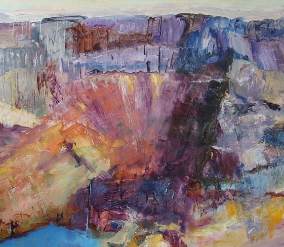 Childhood's End Gallery | Mary McCann- "Dry Falls" | Olympia, WA Fine ...