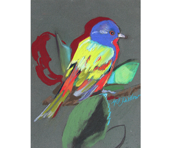 Childhood's End Gallery | "Painted Bunting" - Marianne Partlow ...