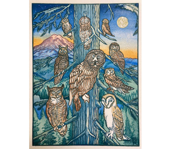 Childhood's End Gallery | A Parliament of Pacific Northwest Owls - Bill ...