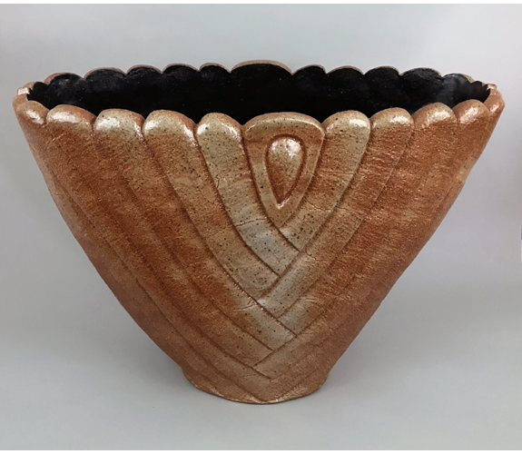 Childhood's End Gallery | Palm Frond Vessel by Richard & Susan Roth ...