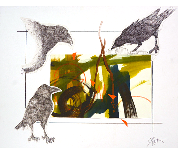 Childhood's End Gallery | Judith Smith - "Cawnversations 1" | Olympia ...