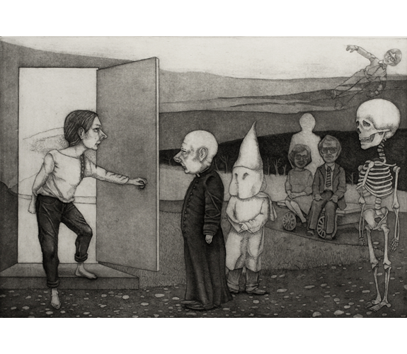 Childhood's End Gallery | "Uninvited Guests" - Lisa Sweet | PNW Fine ...