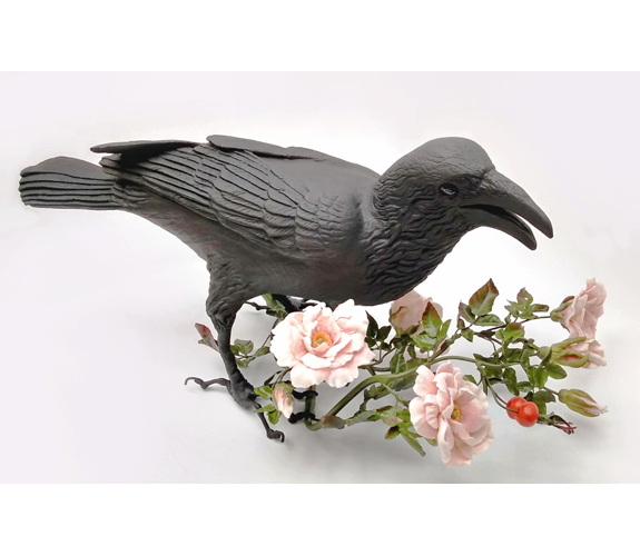 Childhood's End Gallery | "Raven with Roses" - Loralin Toney | Olympia ...