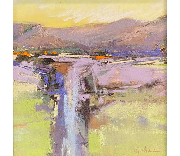 Childhood's End Gallery | "Yellow Sky" - Janice Wall | Olympia, WA Fine ...