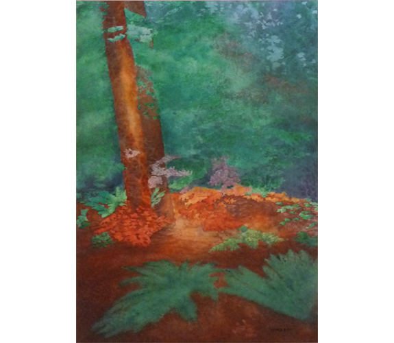 Childhood's End Gallery | "Tree and Fern" by William Winden | Olympia ...