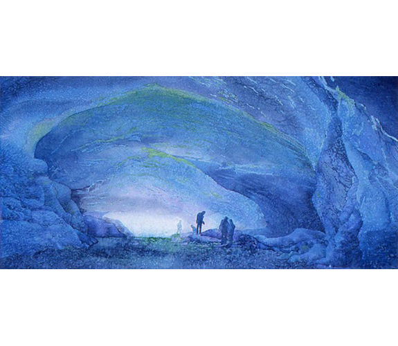 Childhood's End Gallery | "Ice Caves" by William Winden | Olympia, WA ...