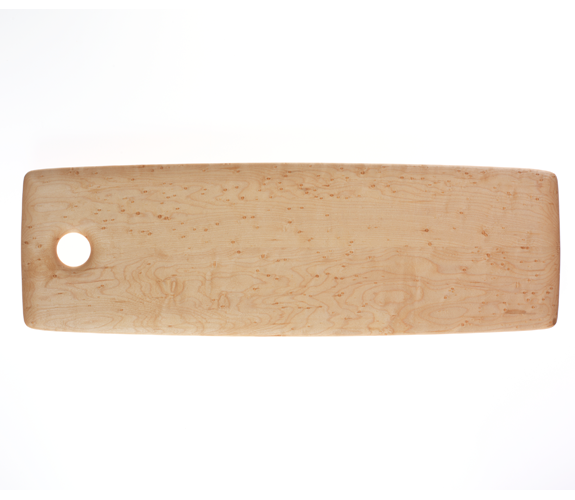Childhood's End Gallery | Edward Wohl - Bird's Eye Maple Cutting Board ...